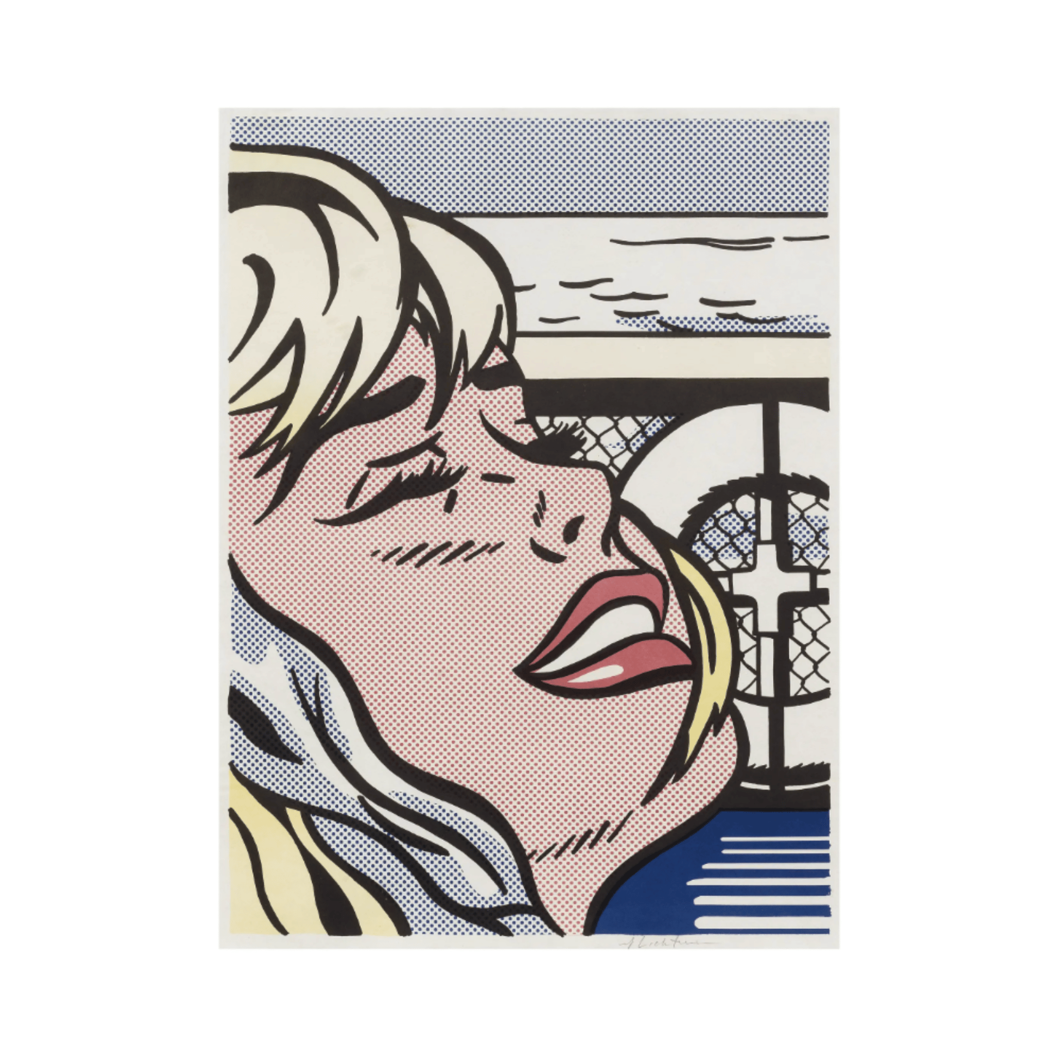Roy Lichtenstein – Shipboard Girl (1965) | Signed Offset Lithograph ...