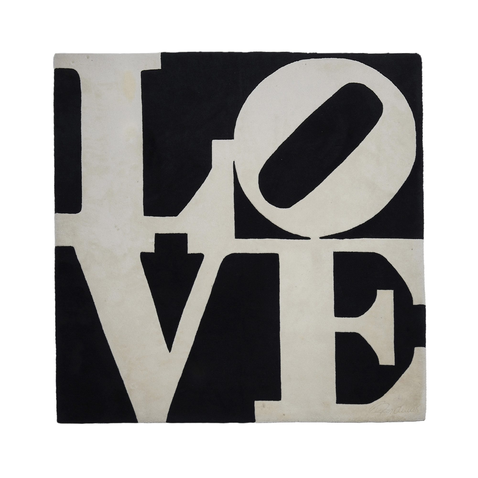 Robert Indiana (After) – Chosen Love (1995) | Handtufted Wool Edition ...