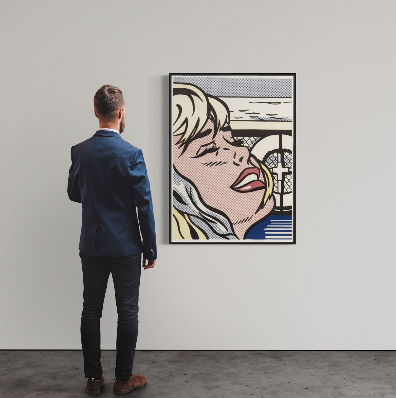 Roy Lichtenstein – Shipboard Girl (1965) | Signed Offset Lithograph ...