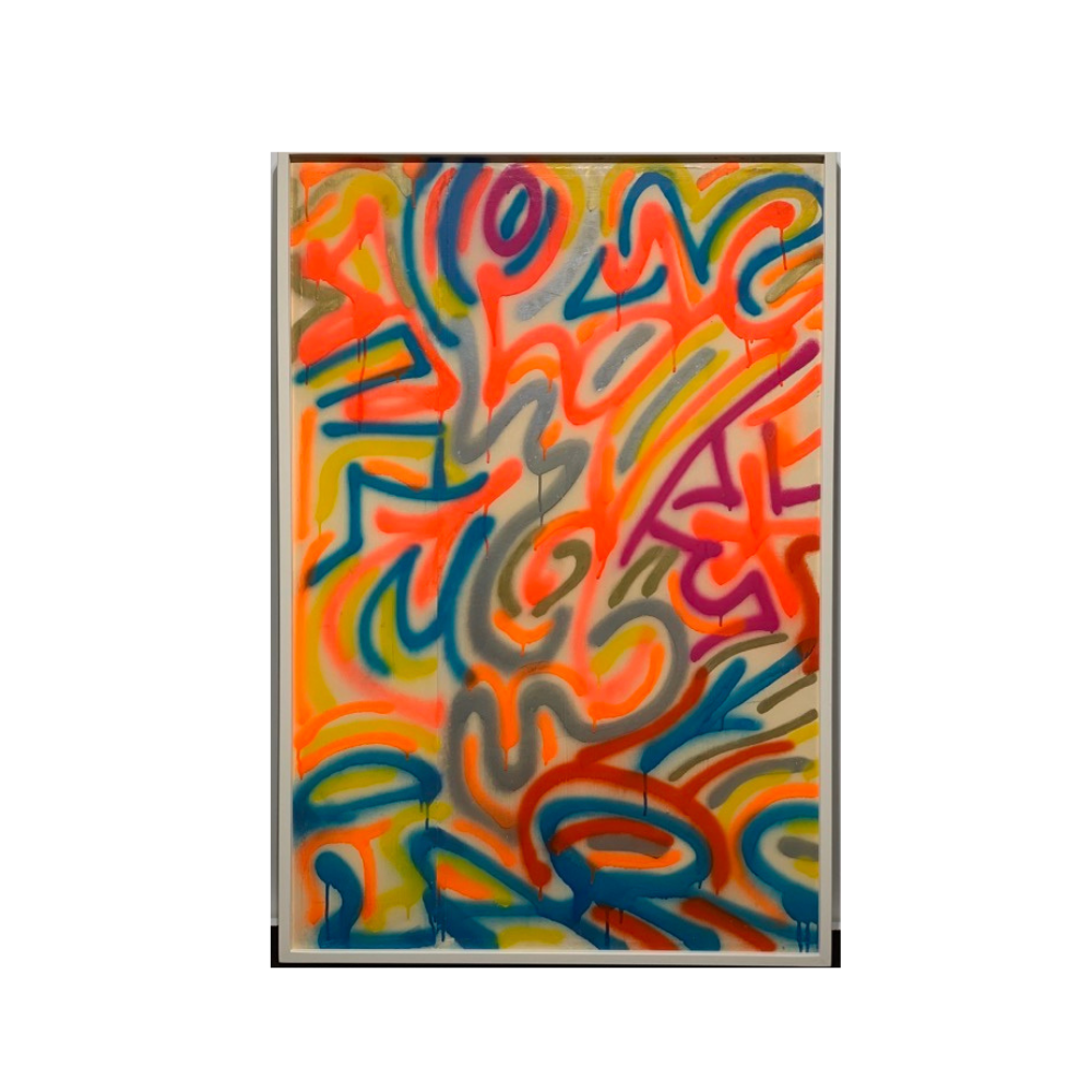 Keith Haring, Untitled (painting), 1984 - LYNART STORE