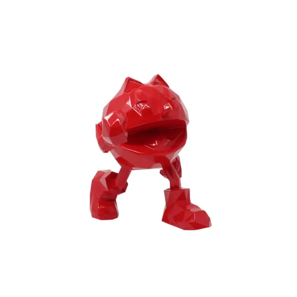 Richard Orlinski – Pac Mac Red | Sculpture – LYNART STORE