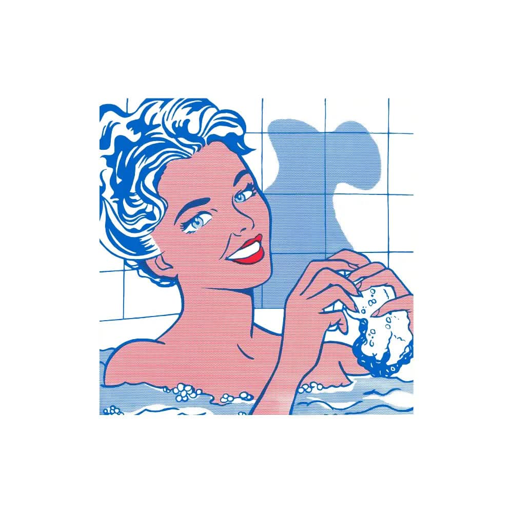 Roy Lichtenstein – Sponge Bath (Lithograph) | Pop Art – LYNART STORE